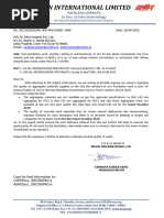 Handover Certificate Format for Construction | PDF | Technology ...