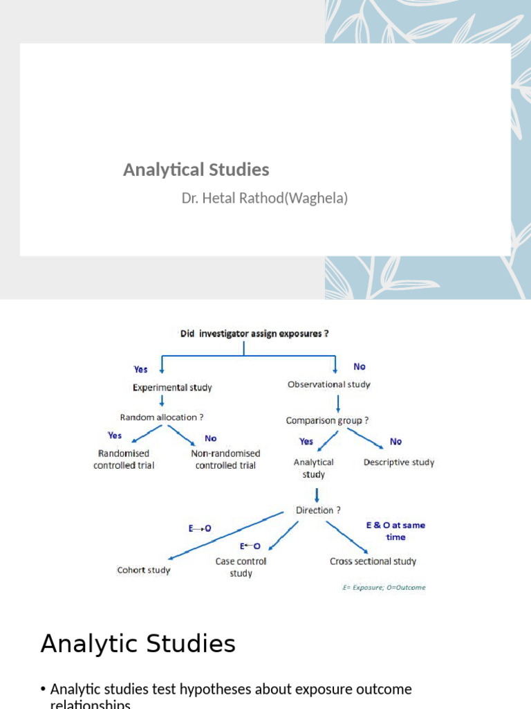 Case - Control - Cohort - study-PrePHD - Final - NOVEMBER 22 | PDF ...