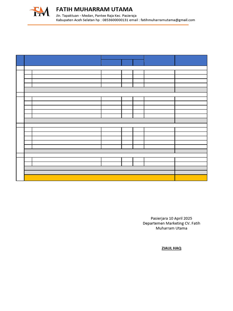 RAB Desa Digital | PDF