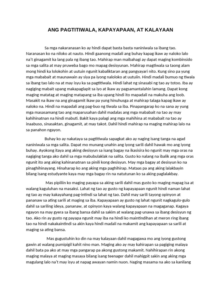 Filipino | PDF