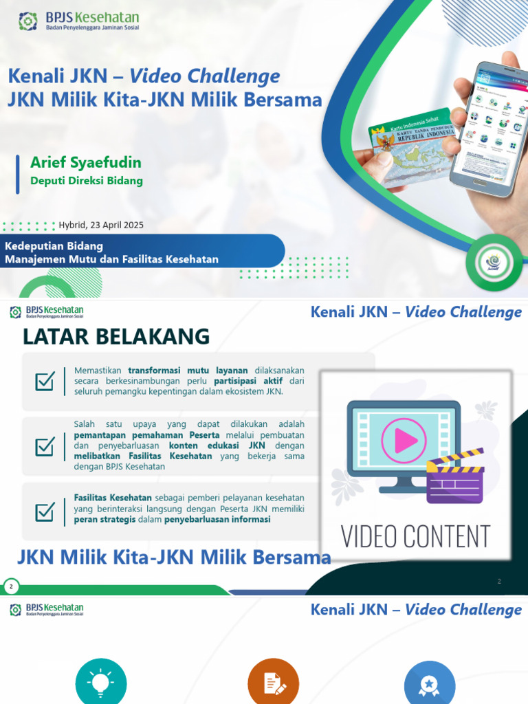 Materi Pengantar Kenali JKN | PDF