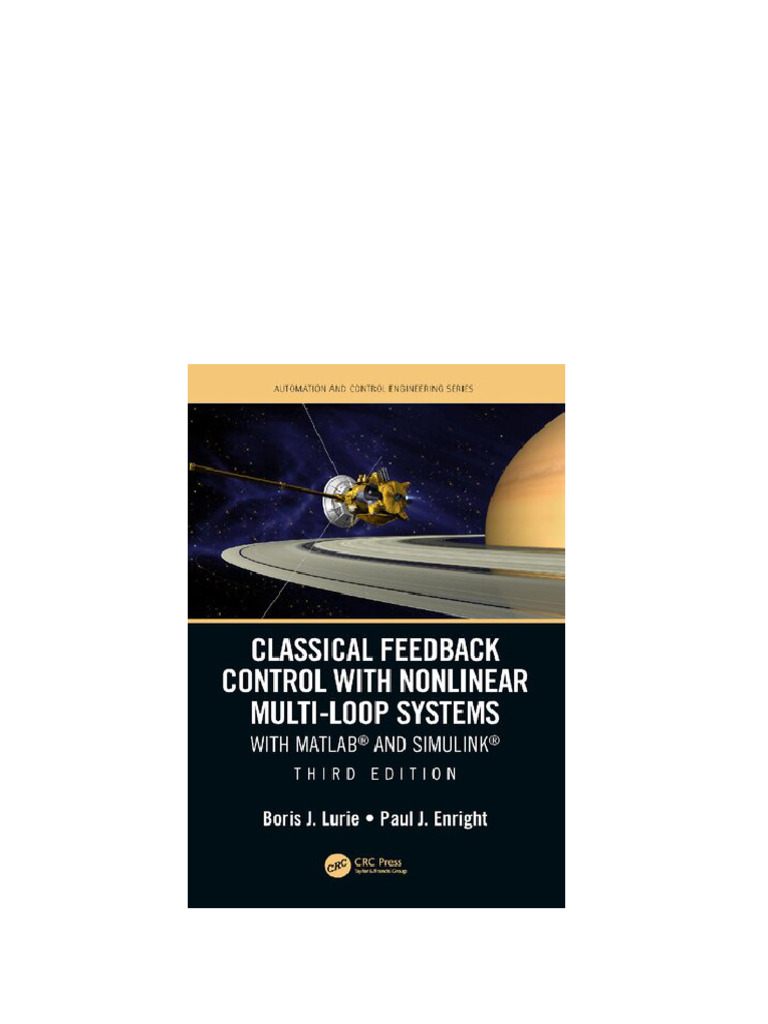 Classical Feedback Control with Nonlinear Multi-Loop Systems: With MATLAB® and Simulink® 3rd ...