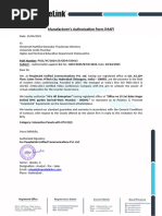 ICEGATE Authorization Letter Format | PDF