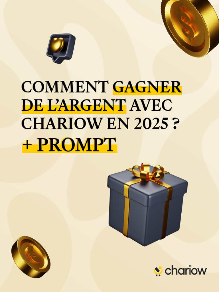 File Comment Gagner de Largent Avec Chariow en 2025pdf | PDF