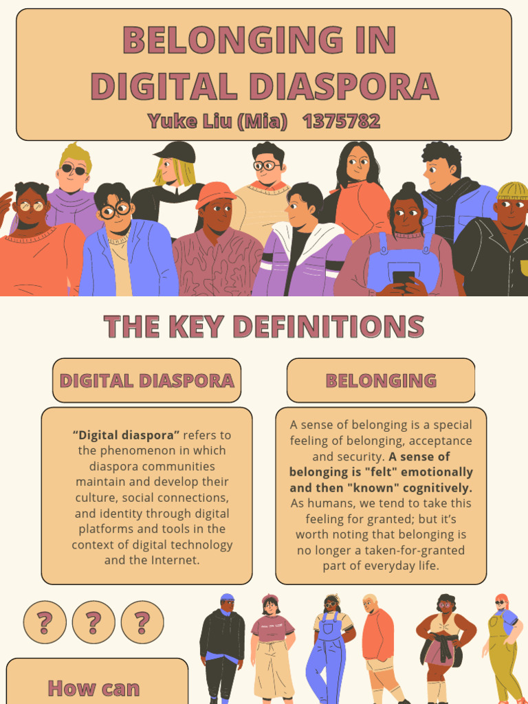 Yuke Liu - Belonging in Digital Diaspora | PDF | Communication | Psychology