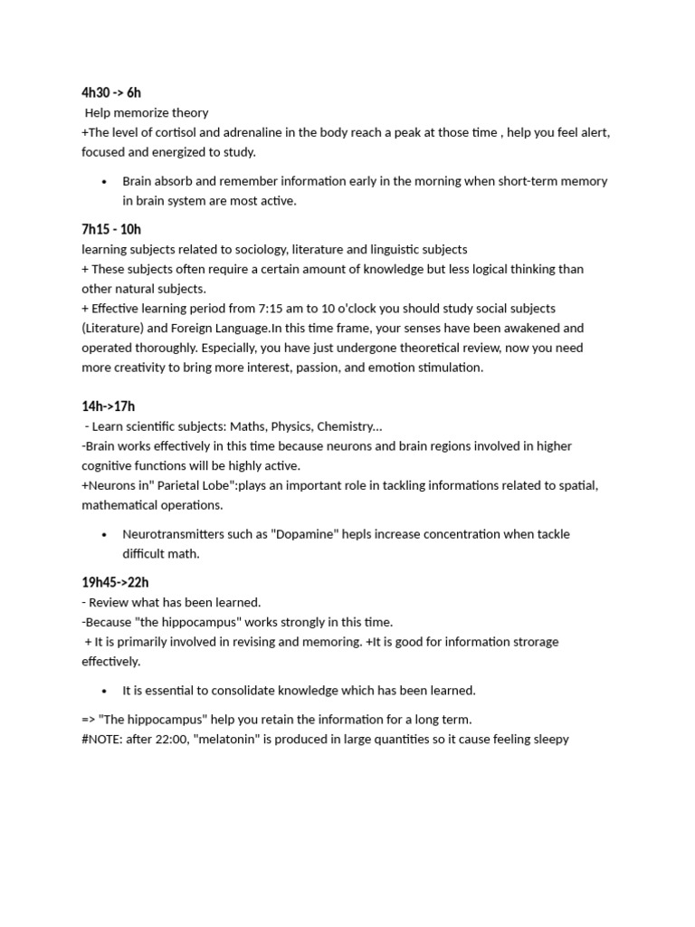 Optimal Study Schedule for Memory Retention | PDF