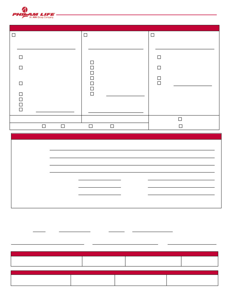 Group Insurance Application Form | PDF | Life Insurance | Insurance