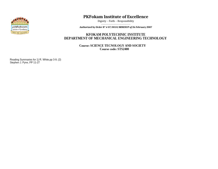 Mechanical Engineering Technology - Fall 2024 Timetable | PDF