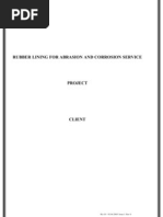 FRP Coating and Lining Procedure Guide | PDF