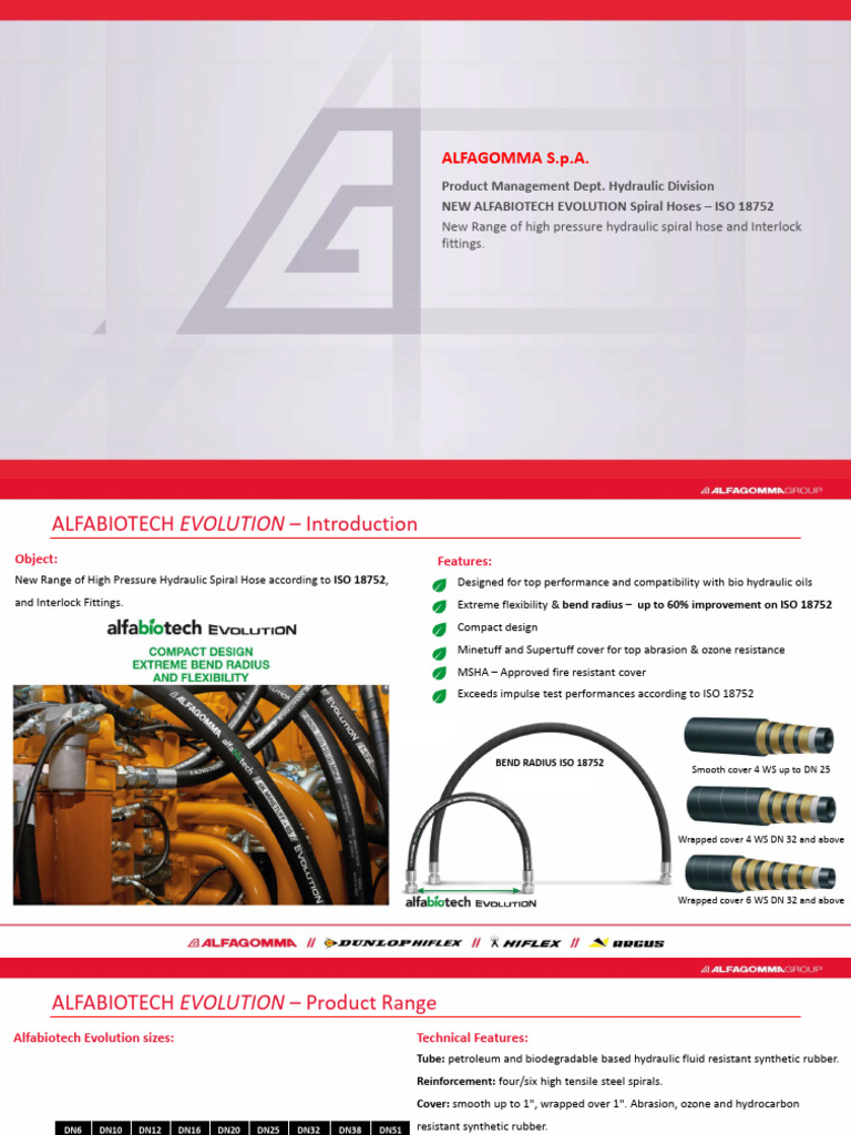 AGHO Alfabiotech Evolution and H17 Interlock Fitting Range 05 - 2022 1 | PDF | Mechanical ...