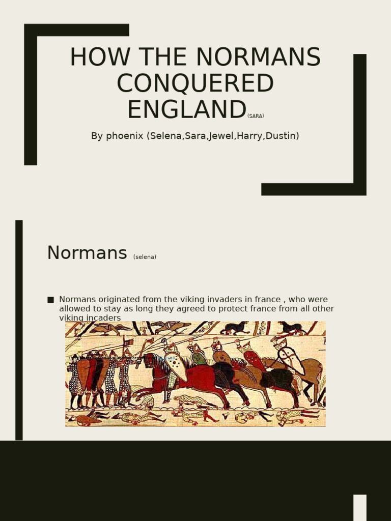 History Presentation | PDF | Normans | Middle Ages