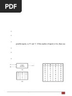 3input Logic Gates Diagram and Truth Tables | PDF