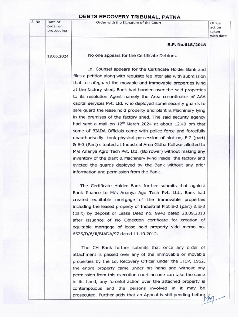 Order Dated | PDF
