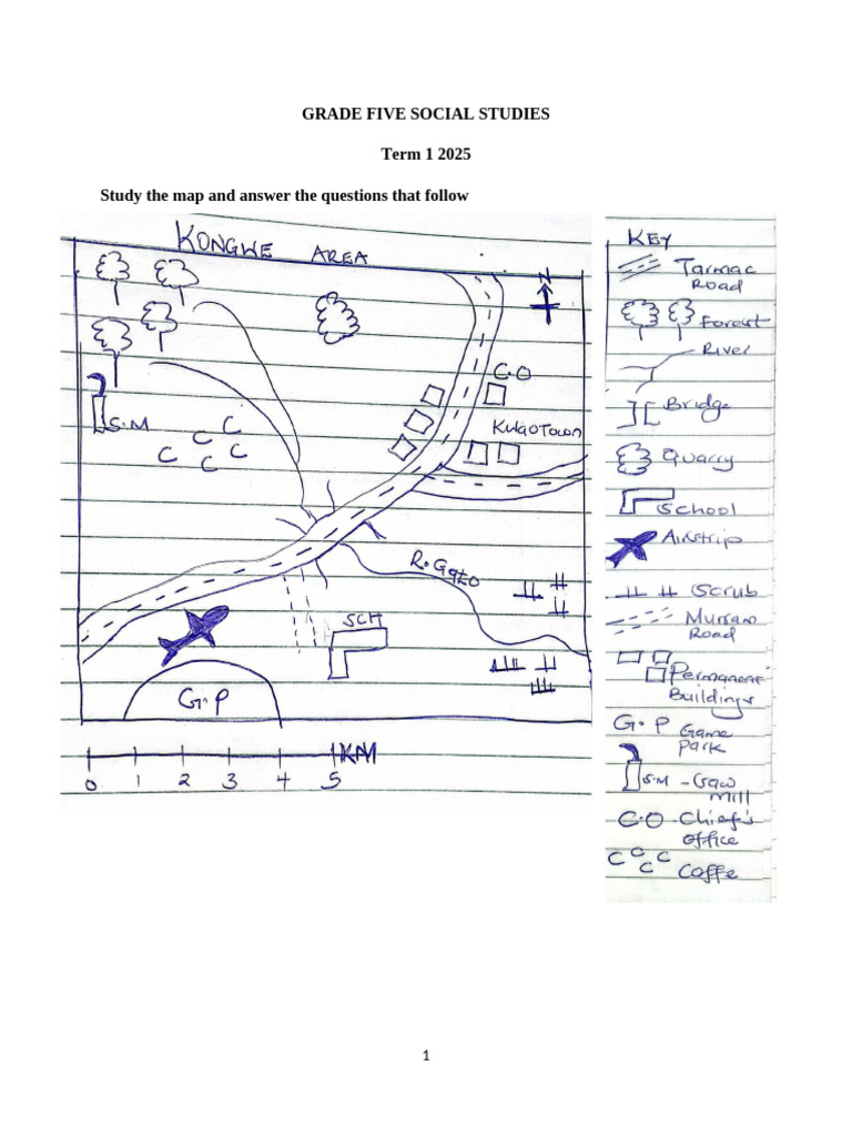Grade Five Social Studies | PDF | Kenya | Earth Sciences