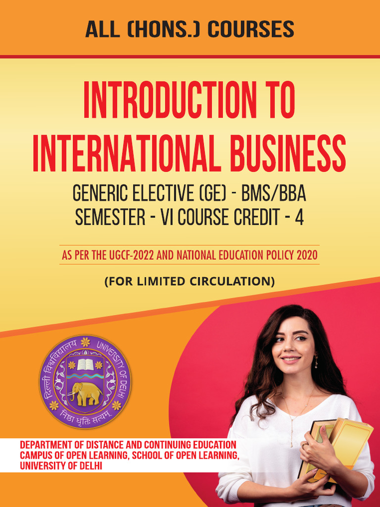 GE - Introduction To International Business | PDF | Globalization ...