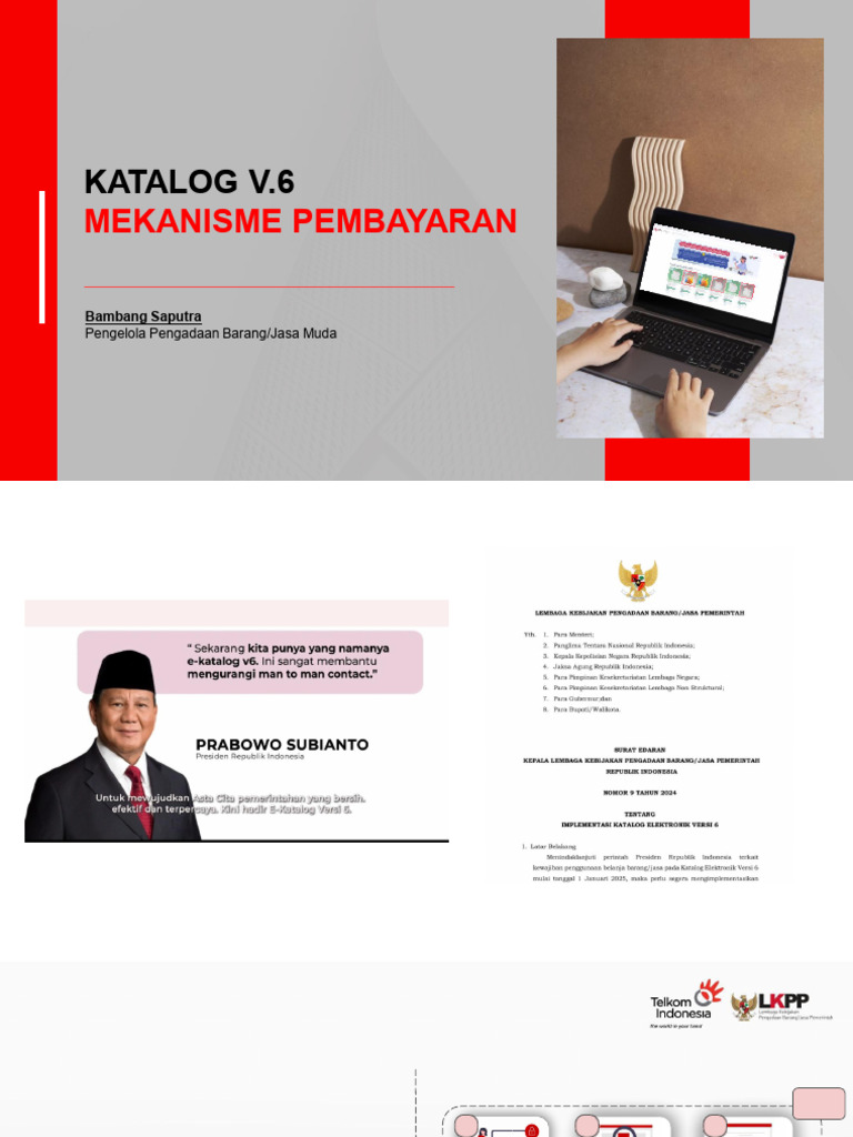 Panduan Pembayaran INAPROC | PDF