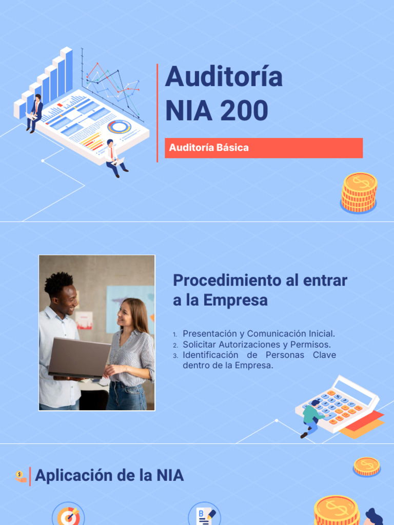 Auditoría NIA 200 | PDF | Auditoría | Contralor