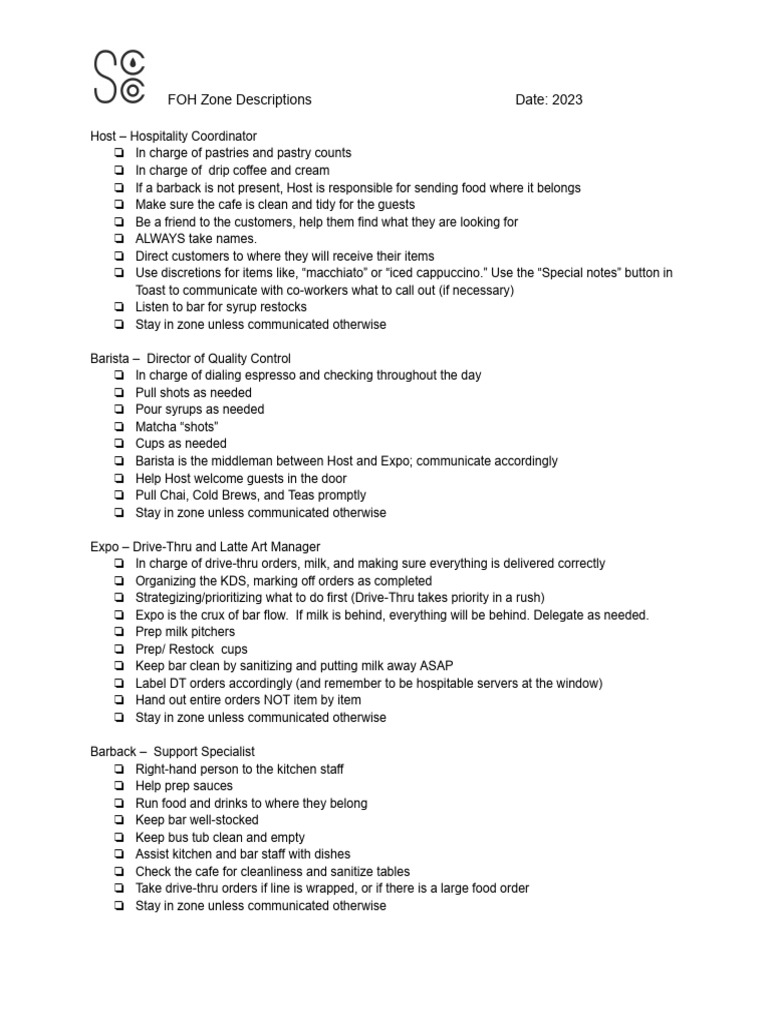 2023 FOH Zoning Checklist-3 2 | PDF