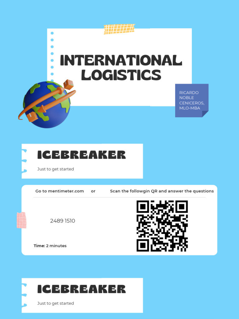 International Logistics - T1 and T2 | PDF | Logistics | Supply Chain