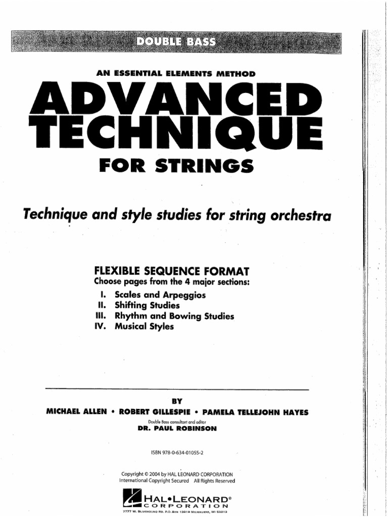 Bass Scales - Advanced Techniques | PDF