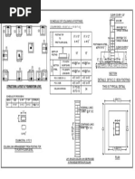 Footing Plan and Reinforcement Details | PDF | Architectural Elements | Materials