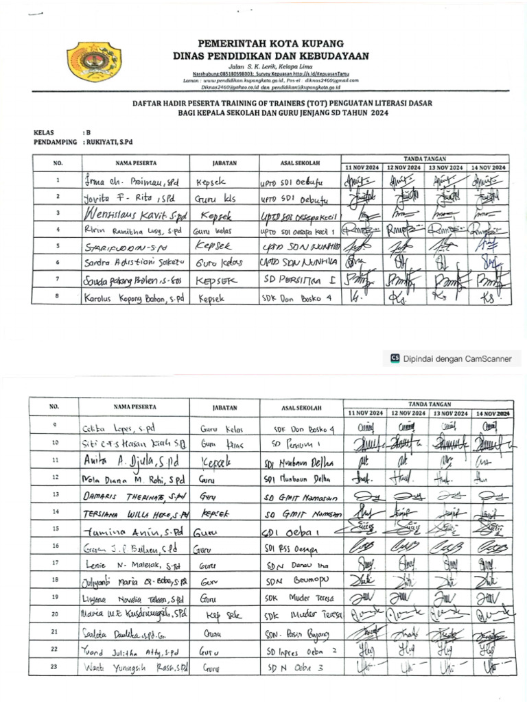 DH TOT 11 12 13 14 Nov 2024 | PDF