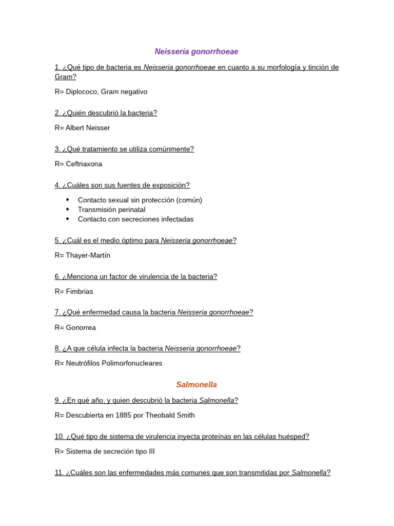 Guía de Bacter II-2 | PDF | Mycobacterium | Las bacterias