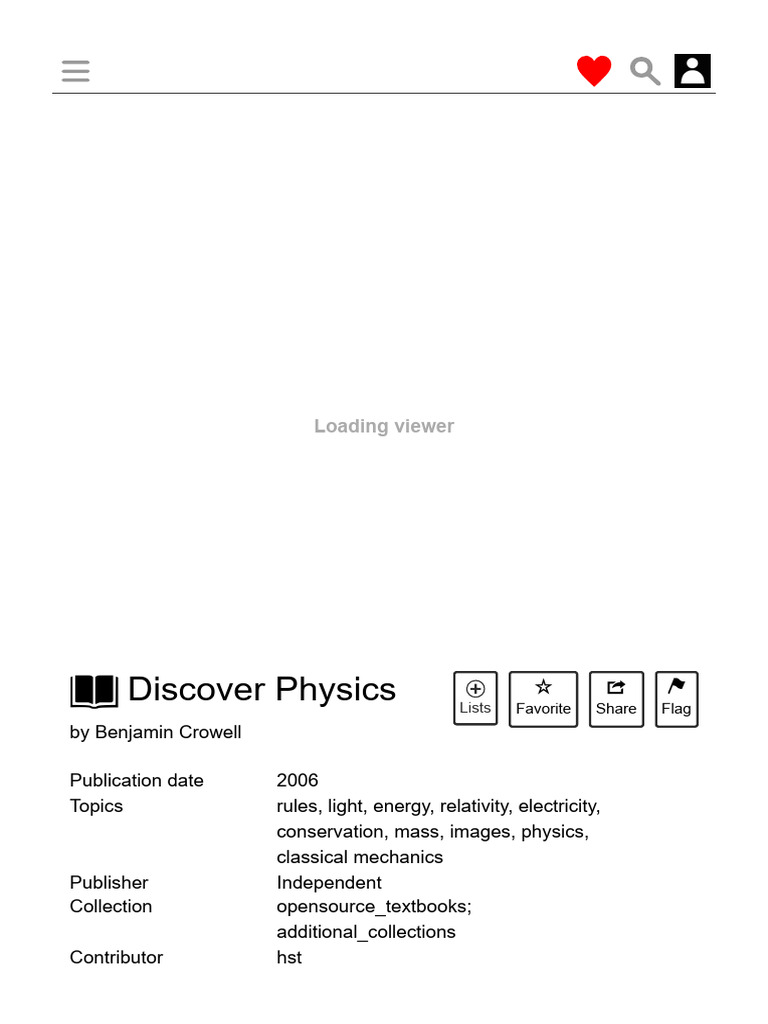 Discover Physics - Benjamin Crowell | PDF | Computing | Software