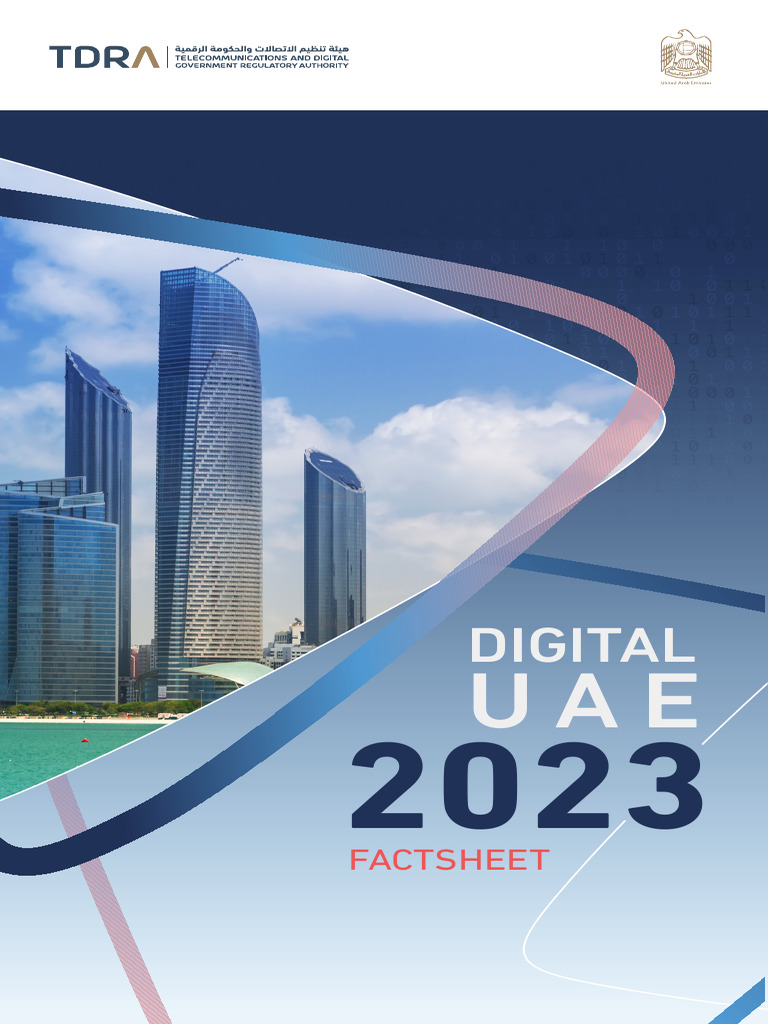 Digital UAE 2023 Factsheet | PDF | Digital Marketing | Internet