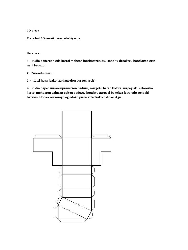 3D pieza | PDF