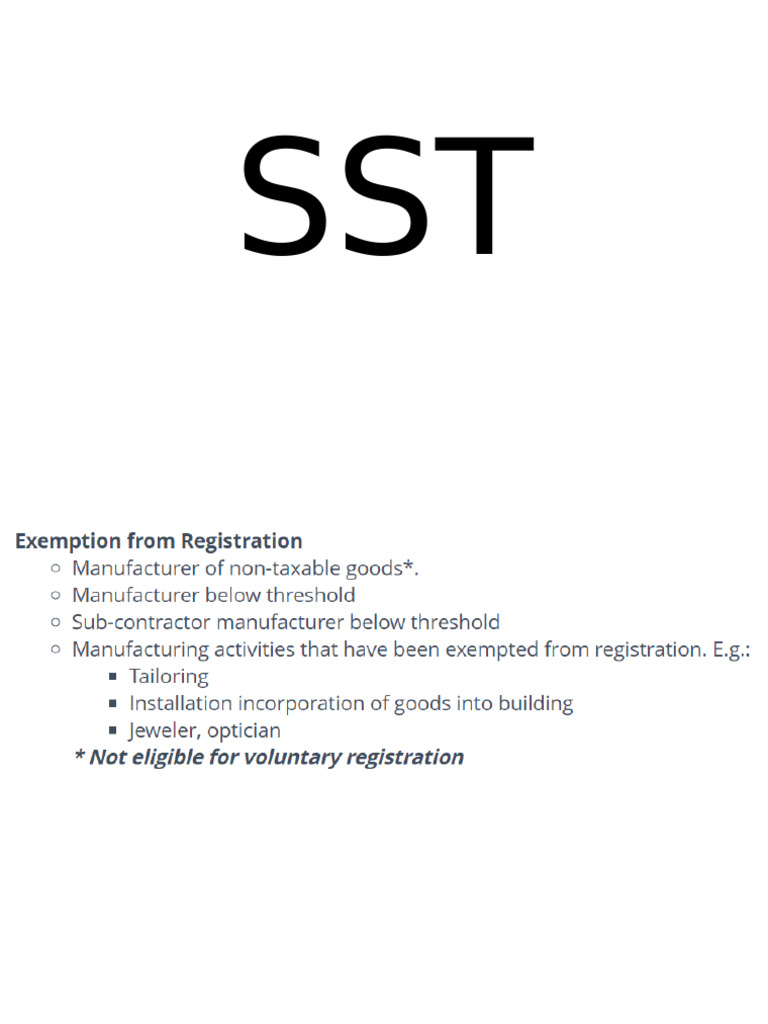 SST | PDF