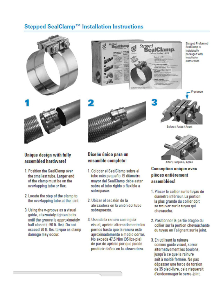 Stepped Seal Clamp | PDF