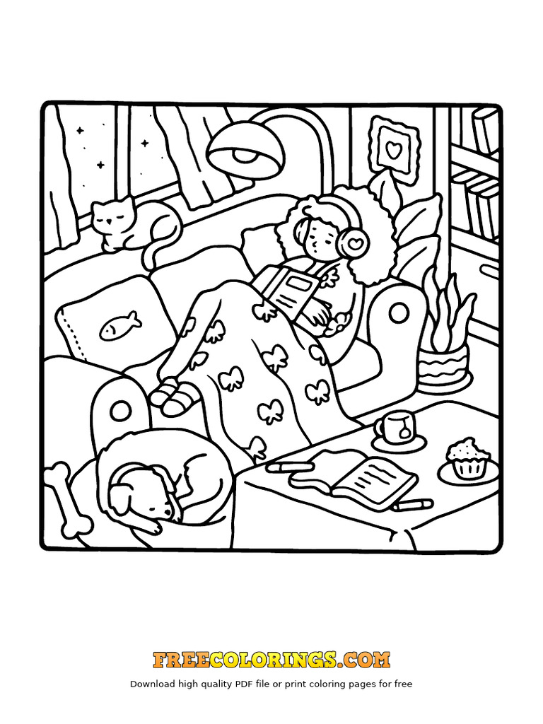 Coco Wyo Girl Moments Coloring Pages | PDF
