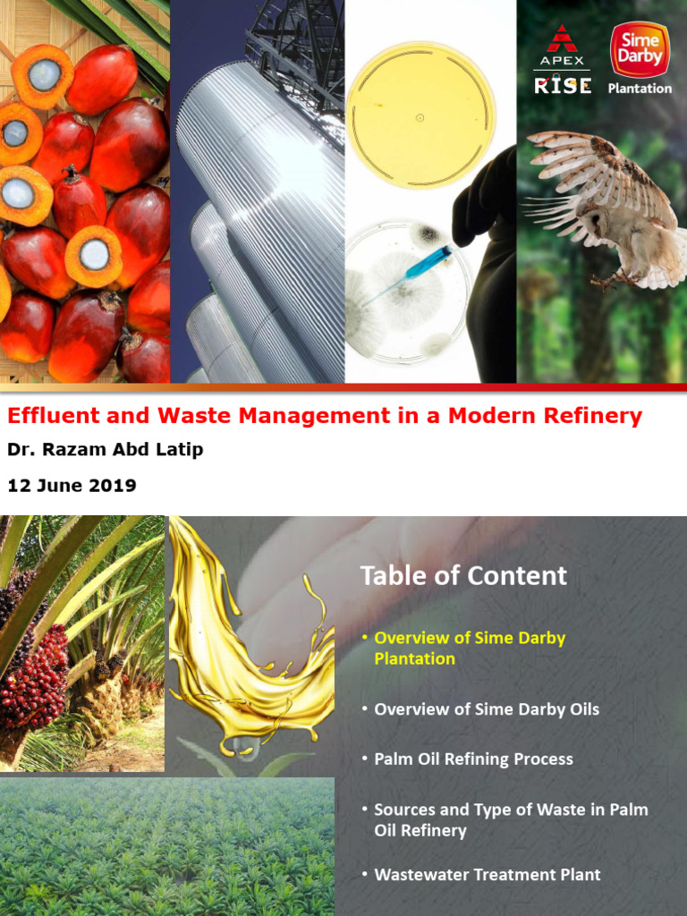 Effluent and Waste Management in A Modern Refinery | PDF | Chemistry