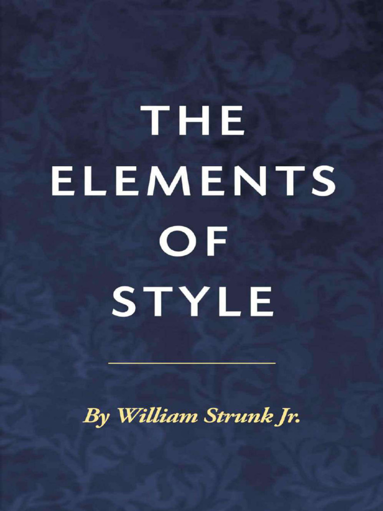 The Elements of Style - Illustrated - Strunk JR - William 2011 Seedbox ...