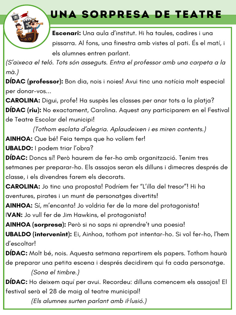 Lectura Teatre PDF | PDF