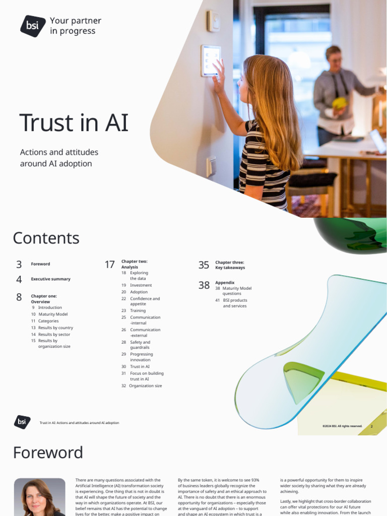 Trust in Ai | PDF | Artificial Intelligence | Intelligence (AI) & Semantics