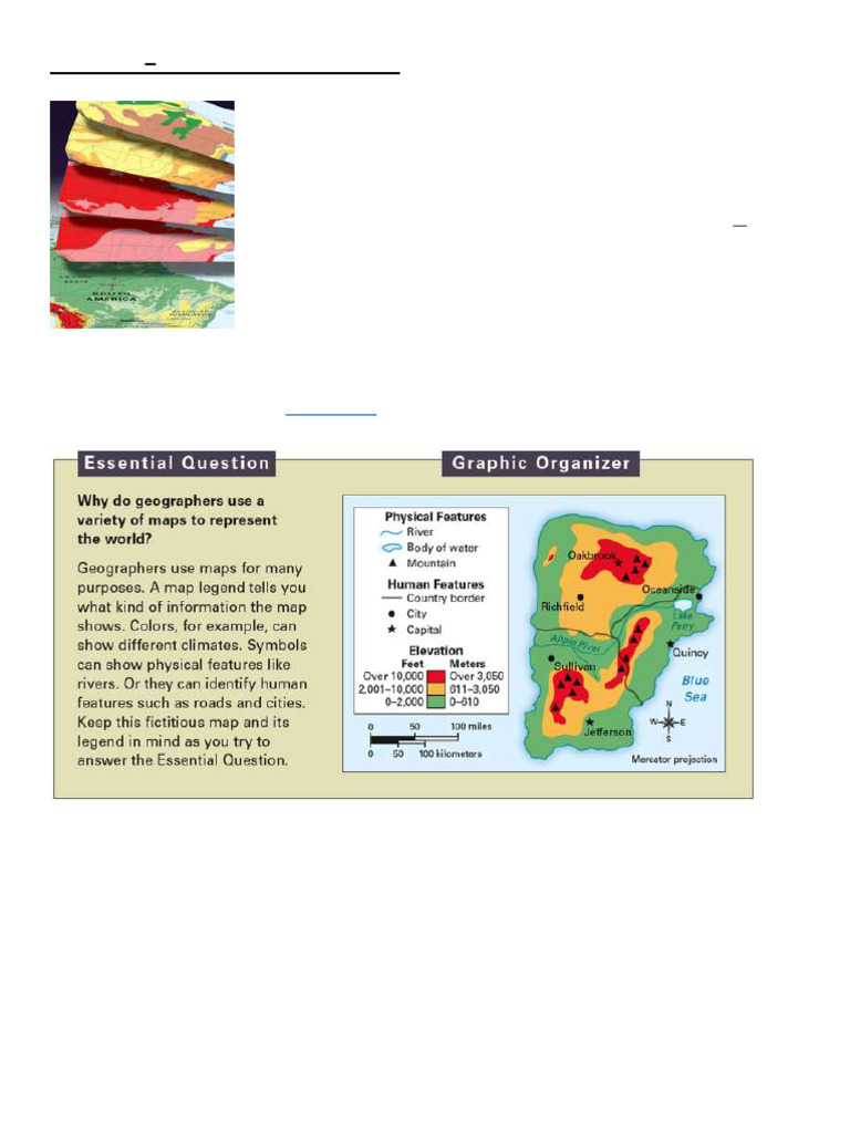 Chapter 2 A Spatial Way of Thinking | PDF | Climate | Map