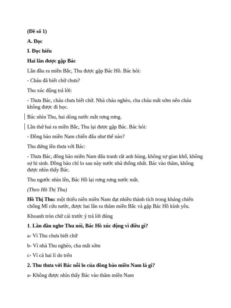 ĐỀ KTTV LỚP 2 KNTT | PDF