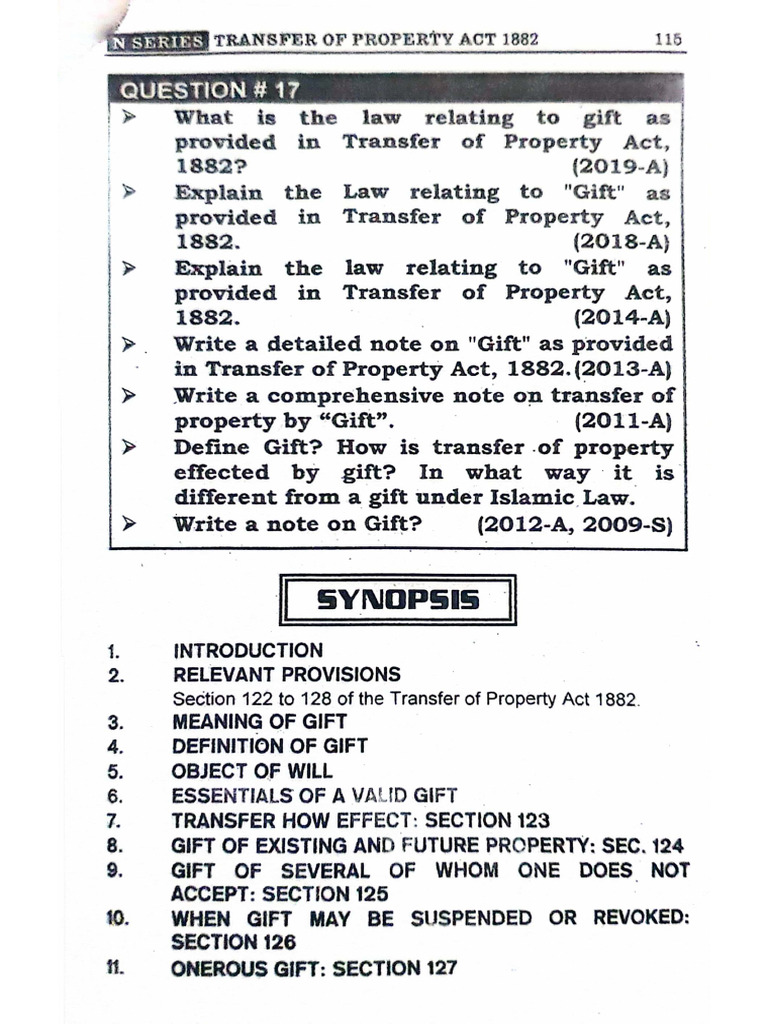 gift under TOPA | PDF