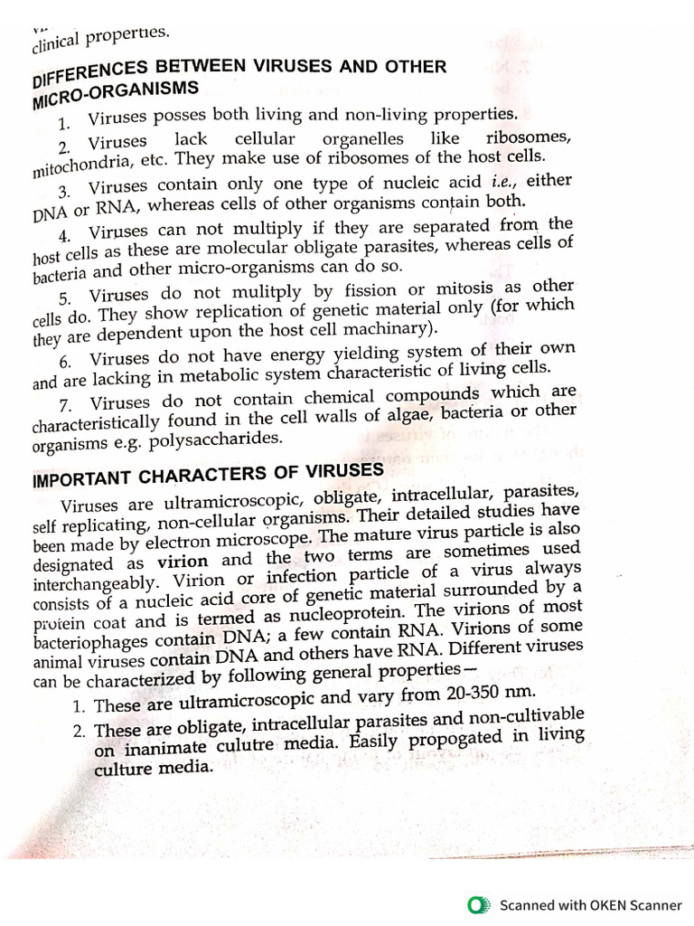 Virus Classification | PDF