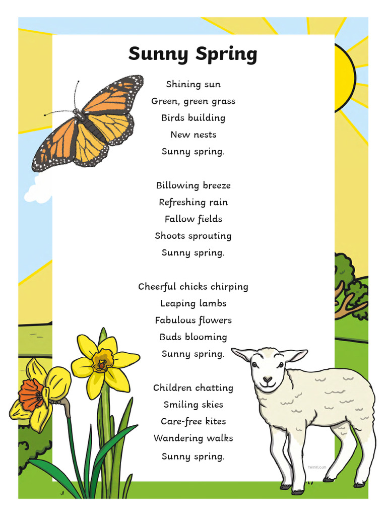 Spring Poem | PDF