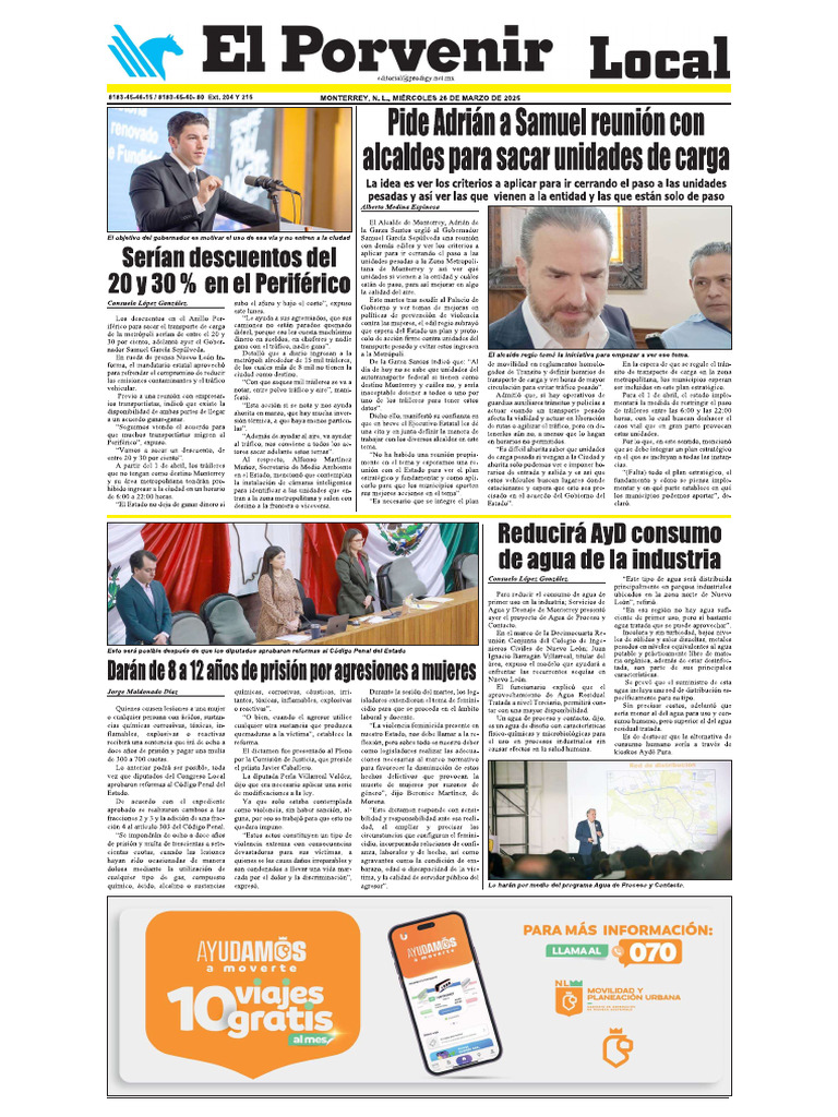 NOTA PERIODISTICA | PDF