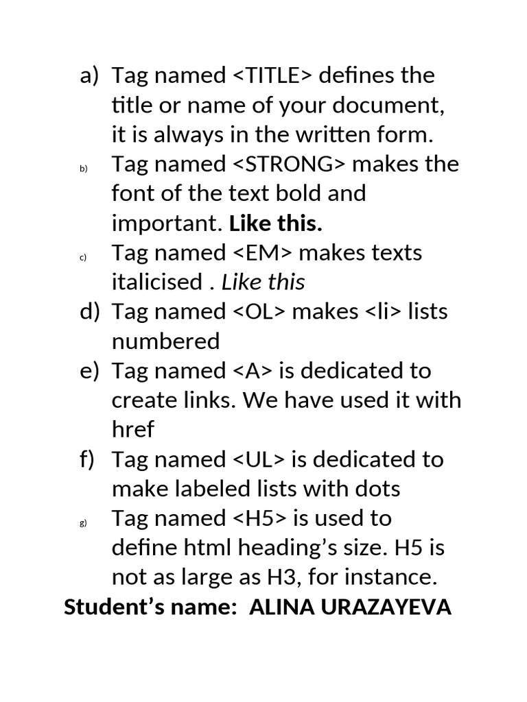 Alina HTML | PDF