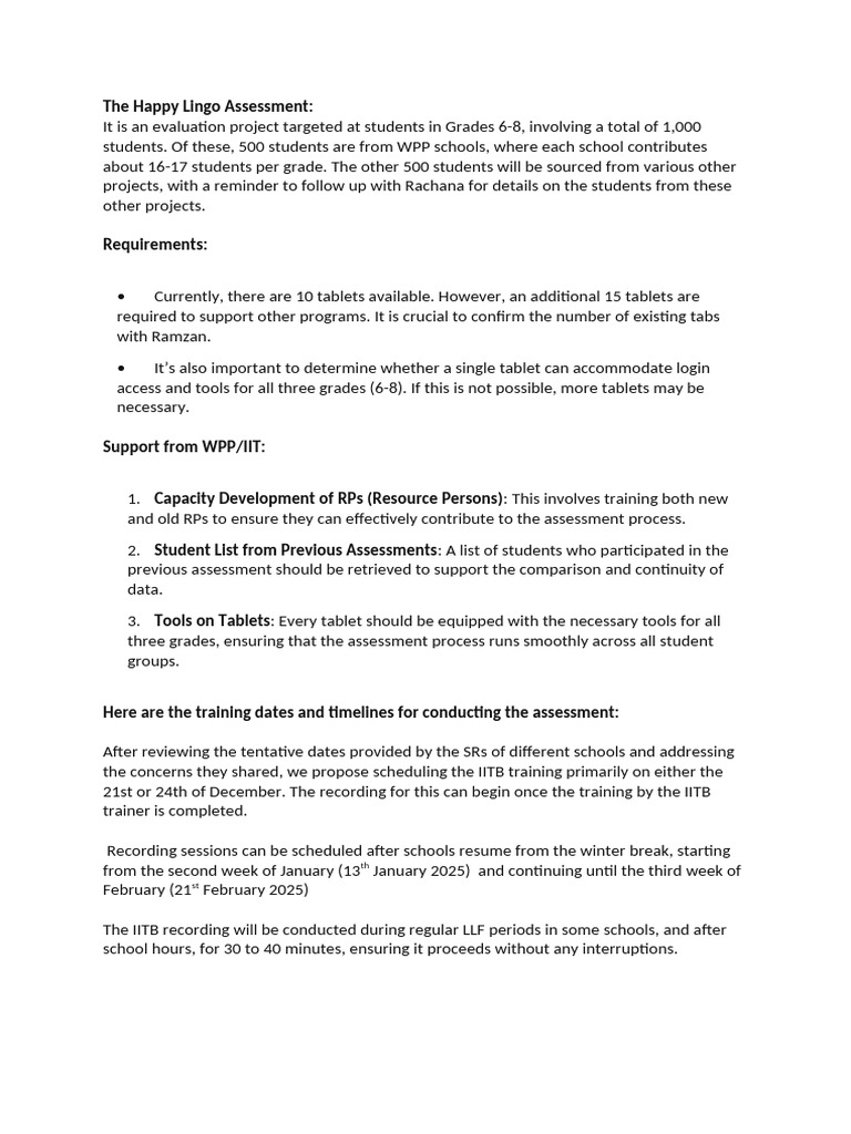 Report - Happy Lingo | PDF
