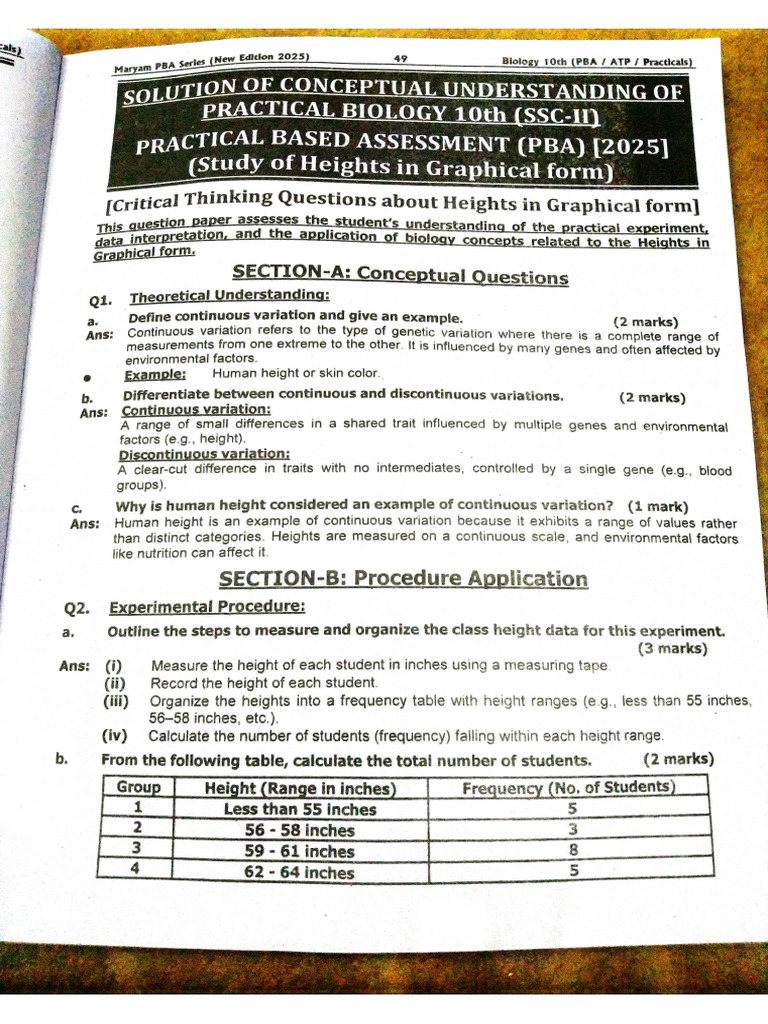 Biology Practical 04 | PDF