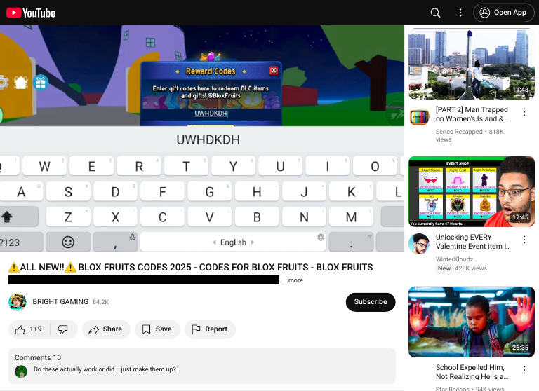 ALL NEW!! BLOX FRUITS CODES 2025 - CODES FOR BLOX FRUITS - BLOX FRUITS ...