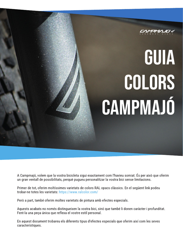Campmajo Bikes Guia de Colors Compressed | PDF