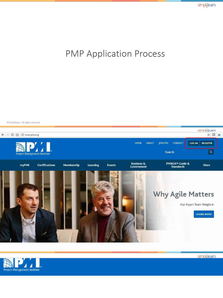 PMP Application1 | PDF
