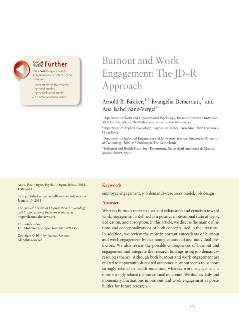1 (FLJ FLJ FLJ) | PDF | Occupational Burnout | Extraversion And Introversion